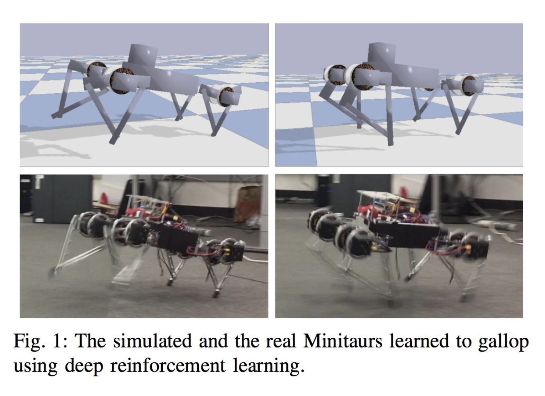 Pybullet And Sim To Real Learning Agile Locomotion For Quadruped Robots” Bullet Real Time
